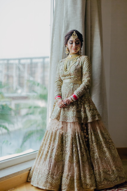 Unique Bridal Lehenga Designs Spotted On Real Brides - Witty Vows
