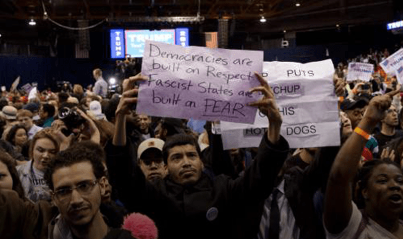 Outrageous: Protesters Infringe Free Speech of Thing They're Protesting ...