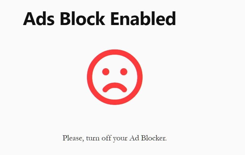 Block Adblock Users Using NS AdBlock Blocker Plugin | WP Missing