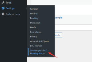 Floating FAQ Button For WordPress - Smartarget | WP Missing