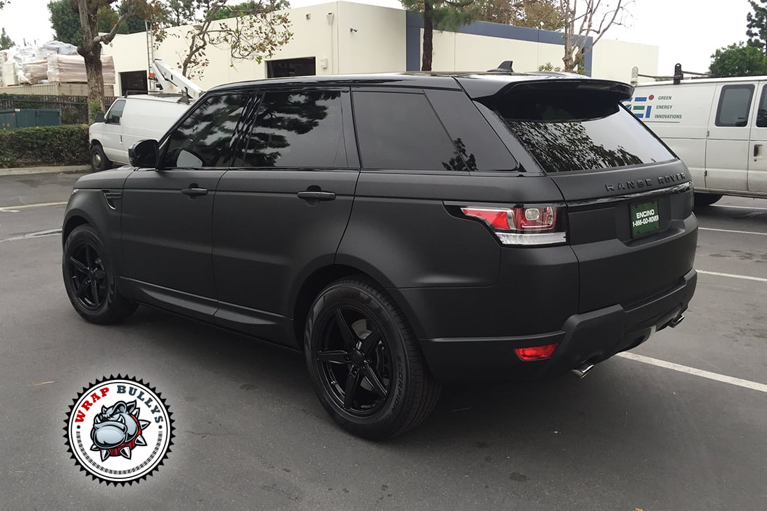 Range Rover Wrapped in 3M Deep Matte Black | Wrap Bullys