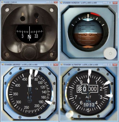 Standby Instruments | A320 Simulator