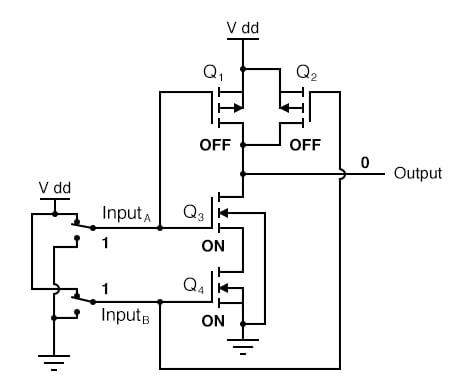 Circuit Diagram Of 3 Input Cmos Nor Gate » Wiring Digital And Schematic
