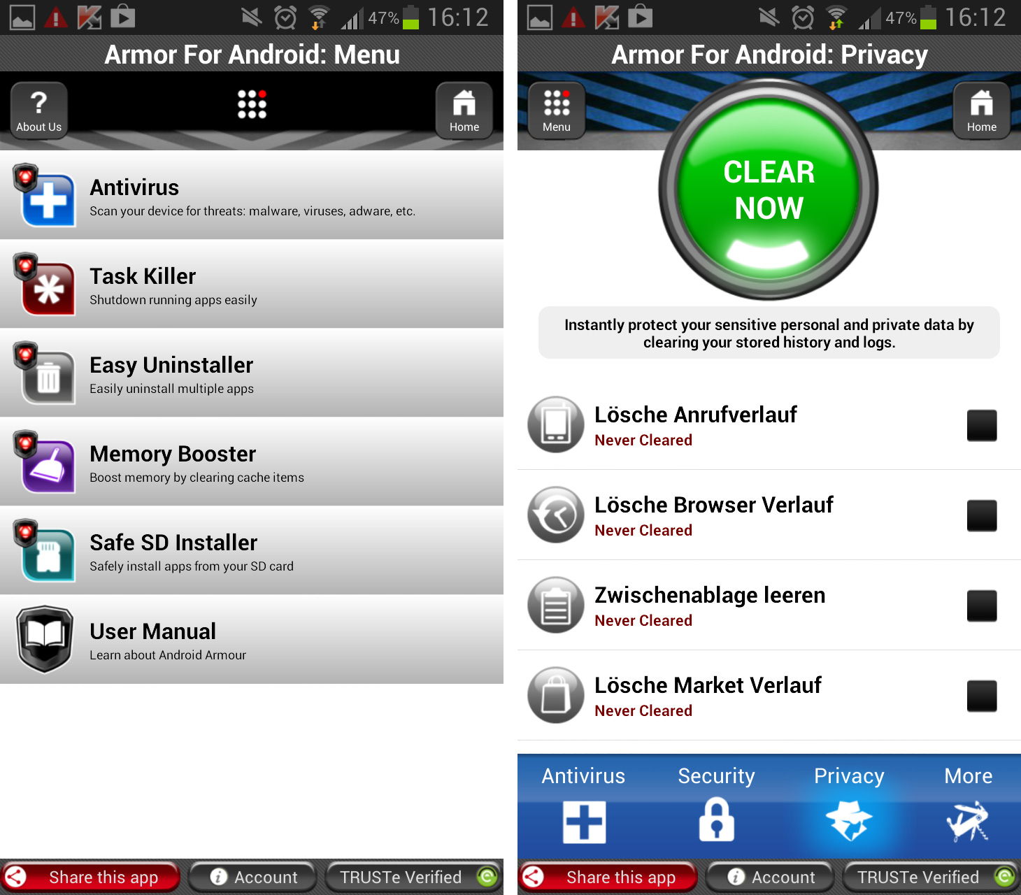 Armor for Android® Security im Test - Androidmag.de