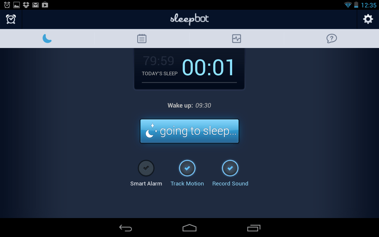 SleepBot - Sleep Cycle Alarm - Androidmag