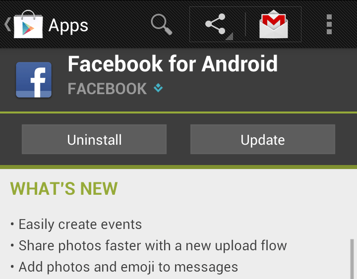 Update der Facebook-App bringt Events und einen neuen Foto-Upload ...