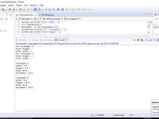 Rectangle class in Java - ankitcodinghub