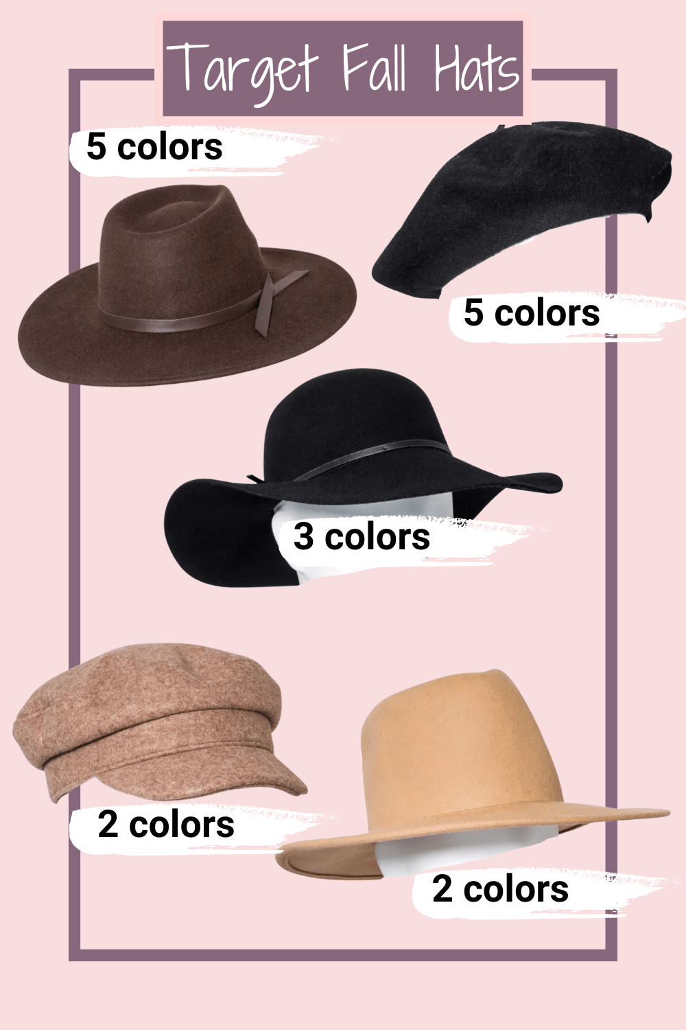 Affordable Fall Hats For Women And Different Styles To Try! - Annie Rosette