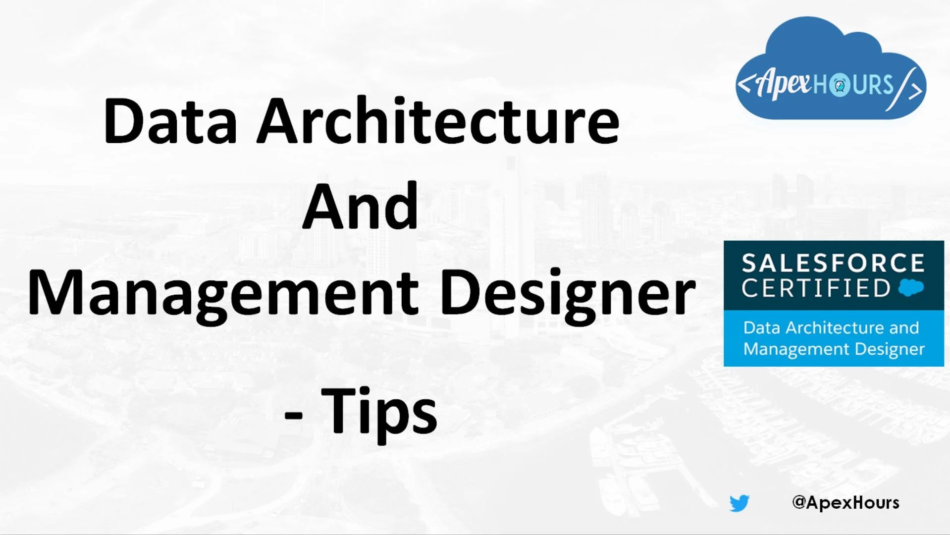 Data Architecture And Management Designer Tips Apex Hours