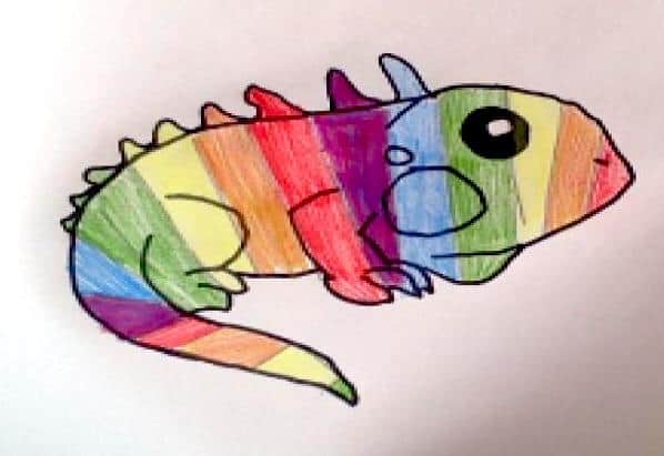 Rainbow Color Scheme Animals – Art is Basic | An Elementary Art Blog