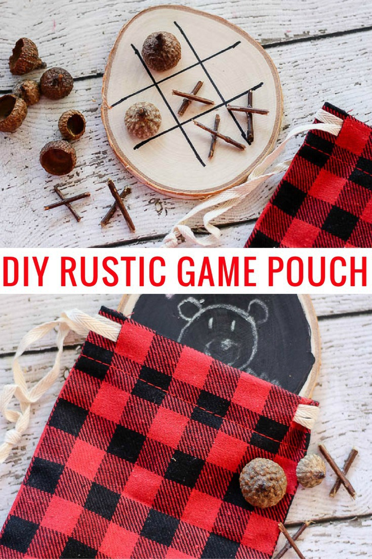 DIY Rustic Game Pouch - This Worthey Life
