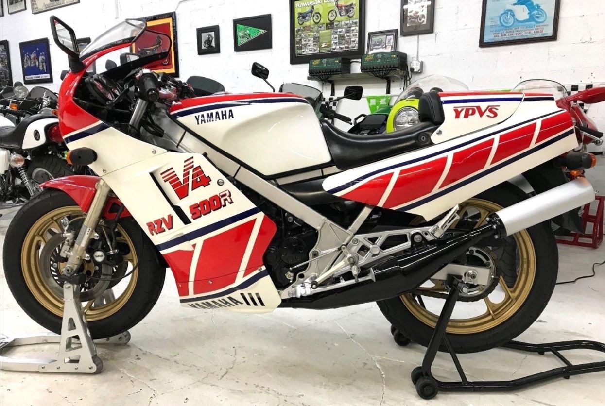 Titled in the US – 1984 Yamaha RZV500R – Bike-urious