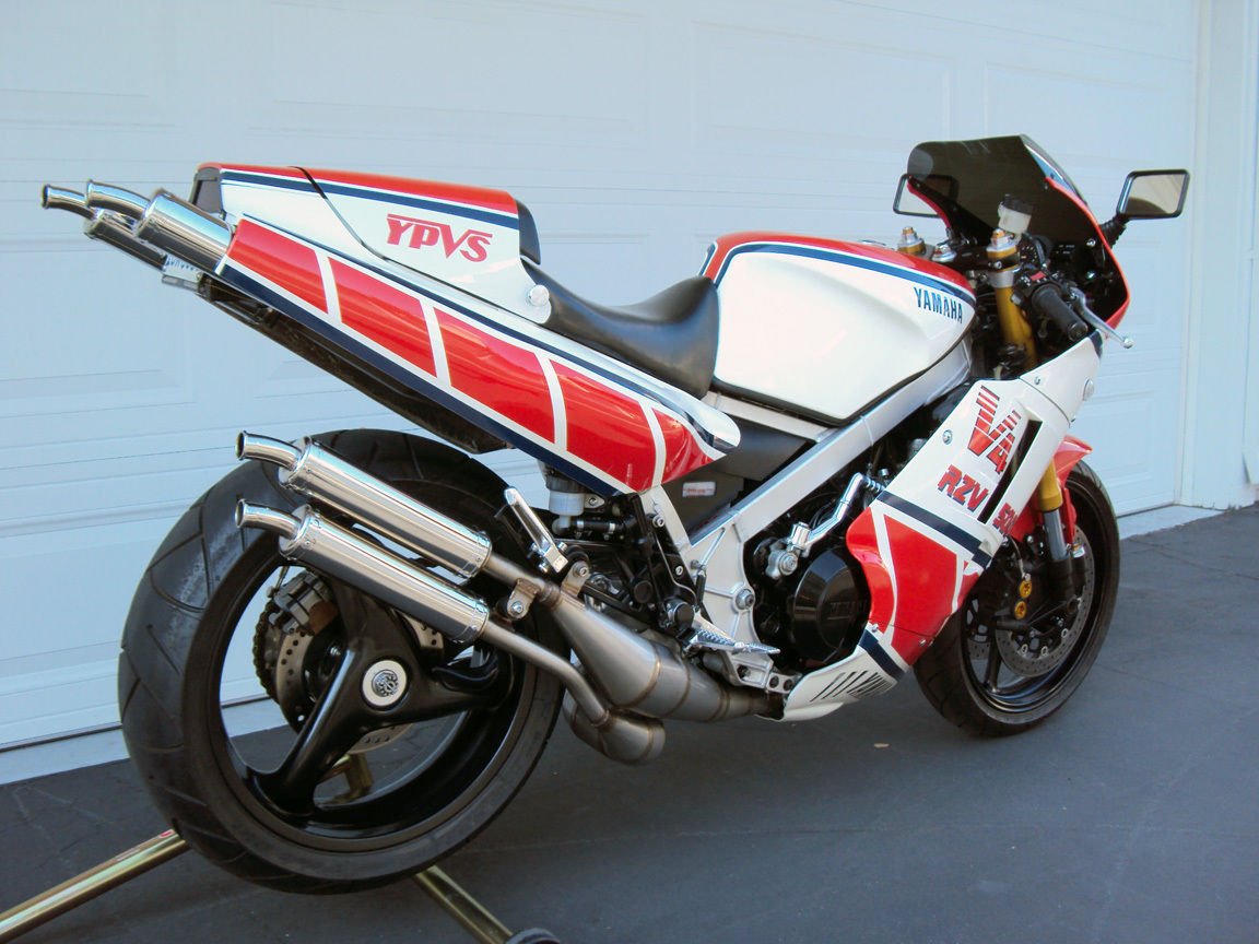 CA Titled and Registered – 1985 Yamaha RZV500R | Bike-urious