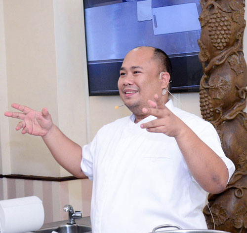 Chef Tatung Sarthou at The Maya Kitchen - Bongga Ba?!