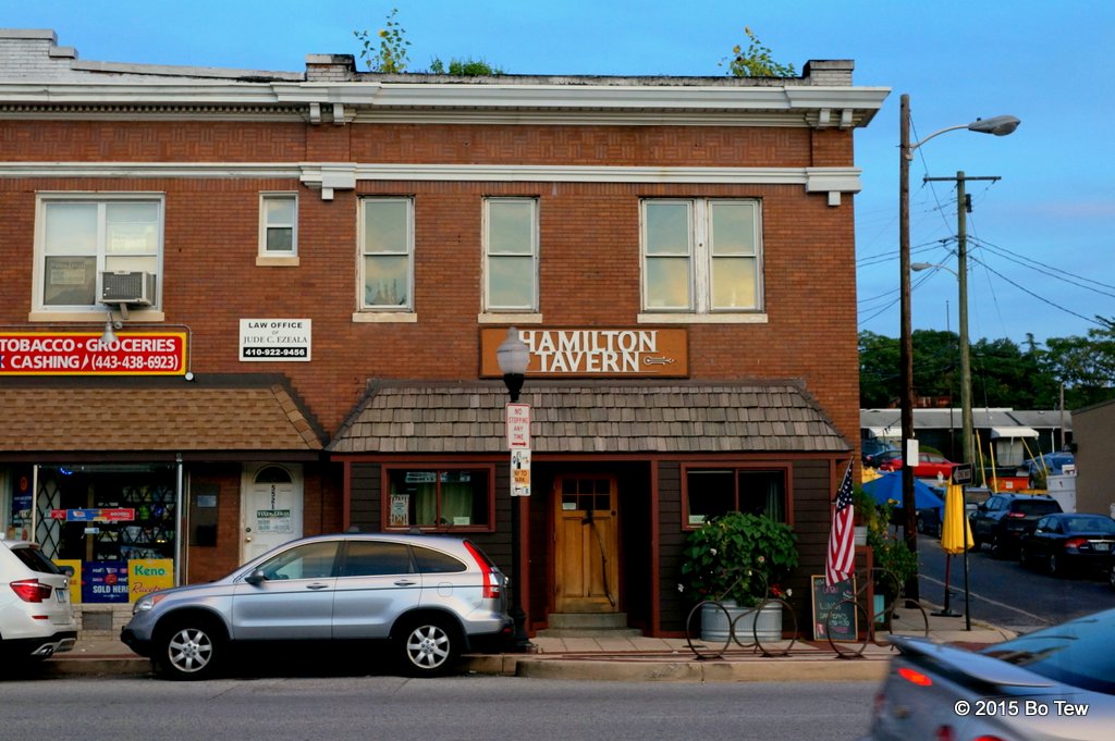 Baltimore: Hamilton Tavern – Let's go into the midnight.