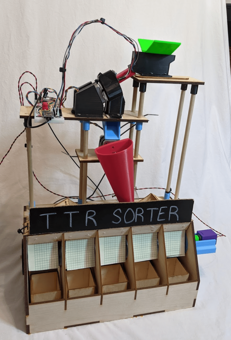 Automatic Game Piece Sorter - Bryce Dombrowski's Portfolio