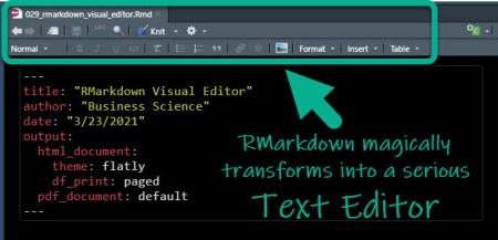 Make PDF Data Analysis Reports with R | Rmarkdown Visual Editor | R-bloggers