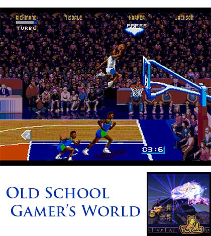 Old School Gamer's World: NBA Jam was On Fire!