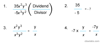 Dividing Monomials