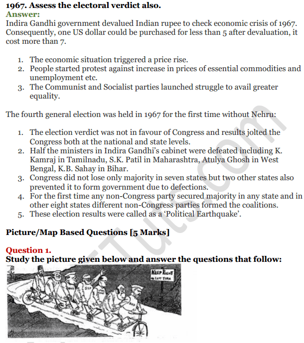 NCERT Solutions for Class 12 Political Science Chapter 5 Challenges to ...