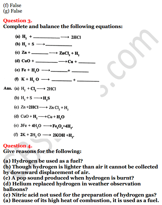Selina Concise Chemistry Class 8 ICSE Solutions Chapter 7 Hydrogen selina-concise-chemistry-class-8-icse-solutions-chapter-7-hydrogen
