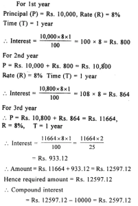 Selina Concise Mathematics Class 8 ICSE Solutions Chapter 9 Simple and ...