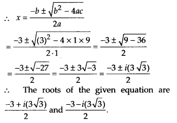 NCERT Solutions for Class 11 Maths Chapter 5 Complex Numbers and ...