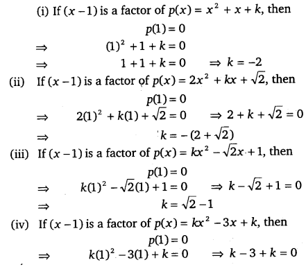 NCERT Solutions for Class 9 Maths Chapter 2 Polynomials Ex 2.4 - CBSETuts.com