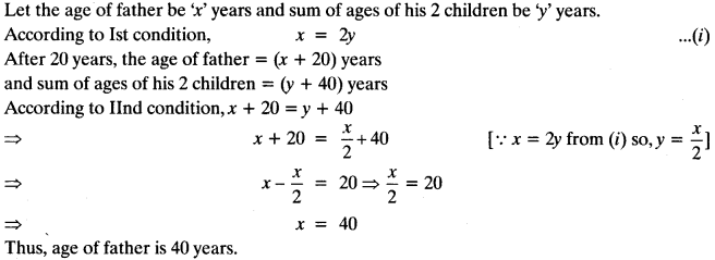 Important Questions for Class 10 Maths Chapter 3 Pair of Linear ...