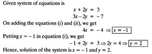Important Questions for Class 10 Maths Chapter 3 Pair of Linear ...