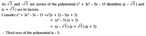 Important Questions for Class 10 Maths Chapter 2 Polynomials - CBSE Tuts