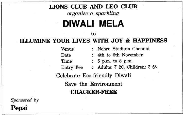 Poster Writing Class 12 Format, Examples, Samples, Topics - CBSE Tuts