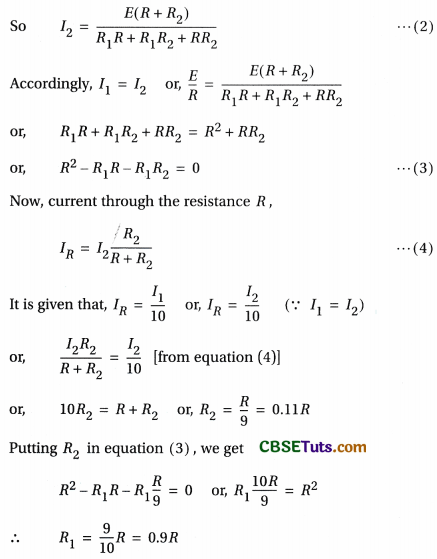 Resistance in Parallel - Characteristics, Formula and Solved Examples - CBSE Tuts