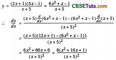 Differentiation : Definition, Properties and Examples - CBSE Tuts