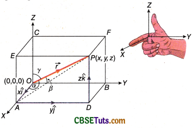Three Dimensional Resolution of Vectors : Algebraic Representation ...