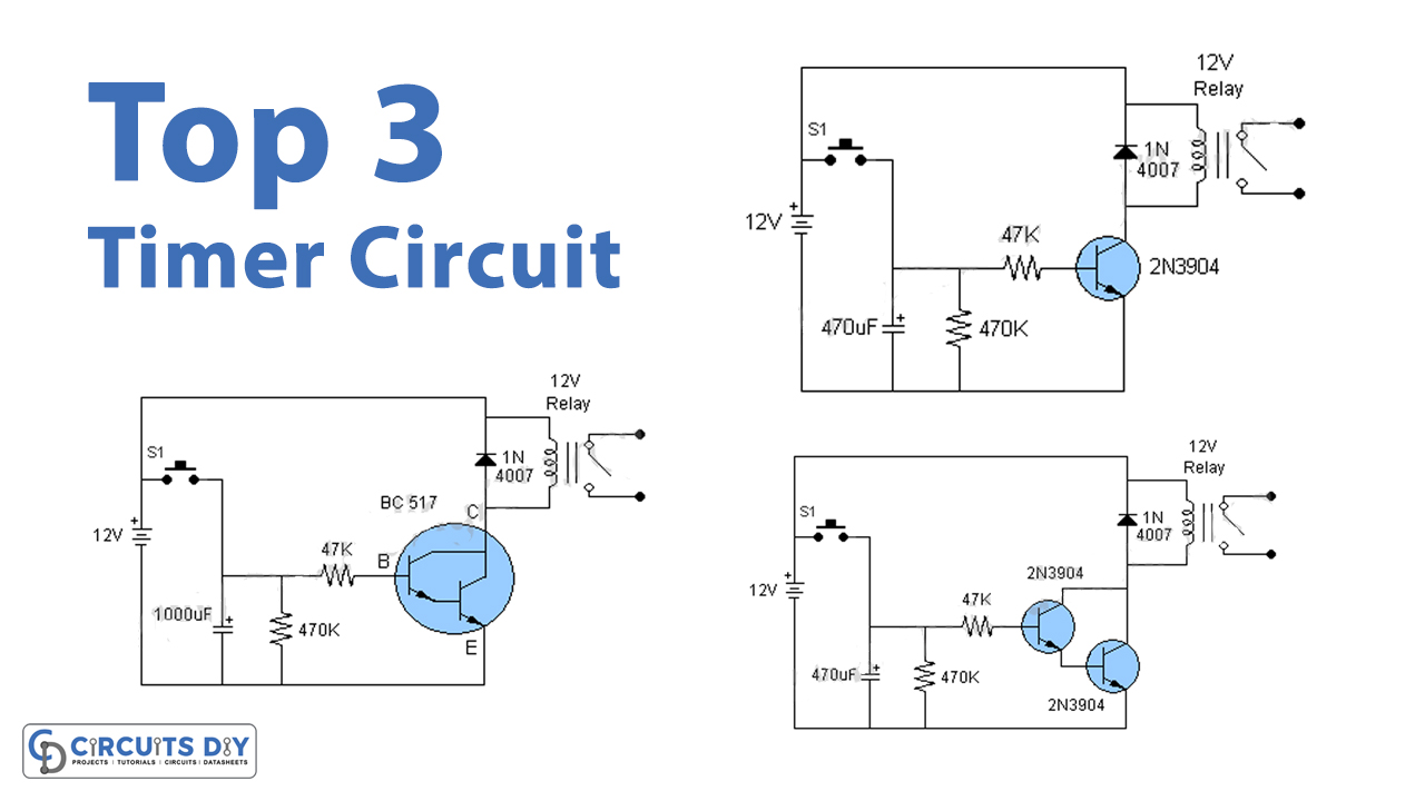 On Delay Timer Circuit Diagram » Wiring Diagram