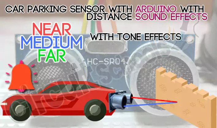 Ultrasonic Car Parking Sensor Circuit Diagram