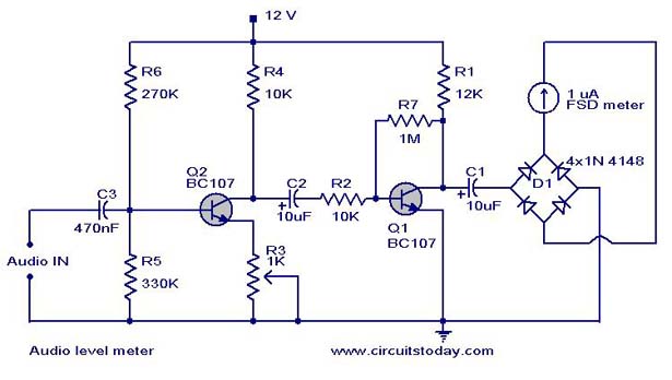 Analog Frequency Meter Circuit Diagram Circuit Diagram