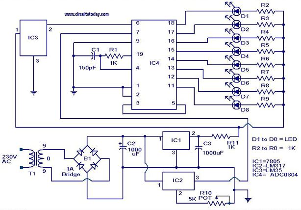 Circuit Diagram Of Temperature Controller