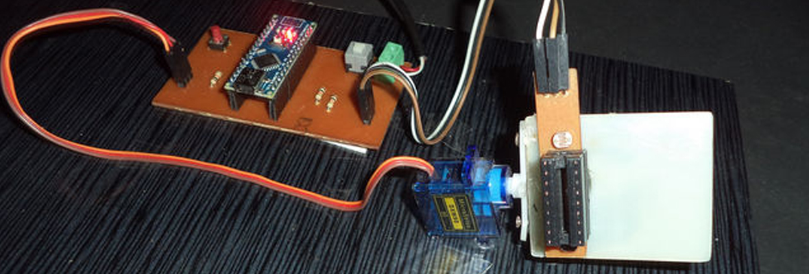 Single Axis Solar Tracker Using Arduino Circuit Diagram Circuit Diagram