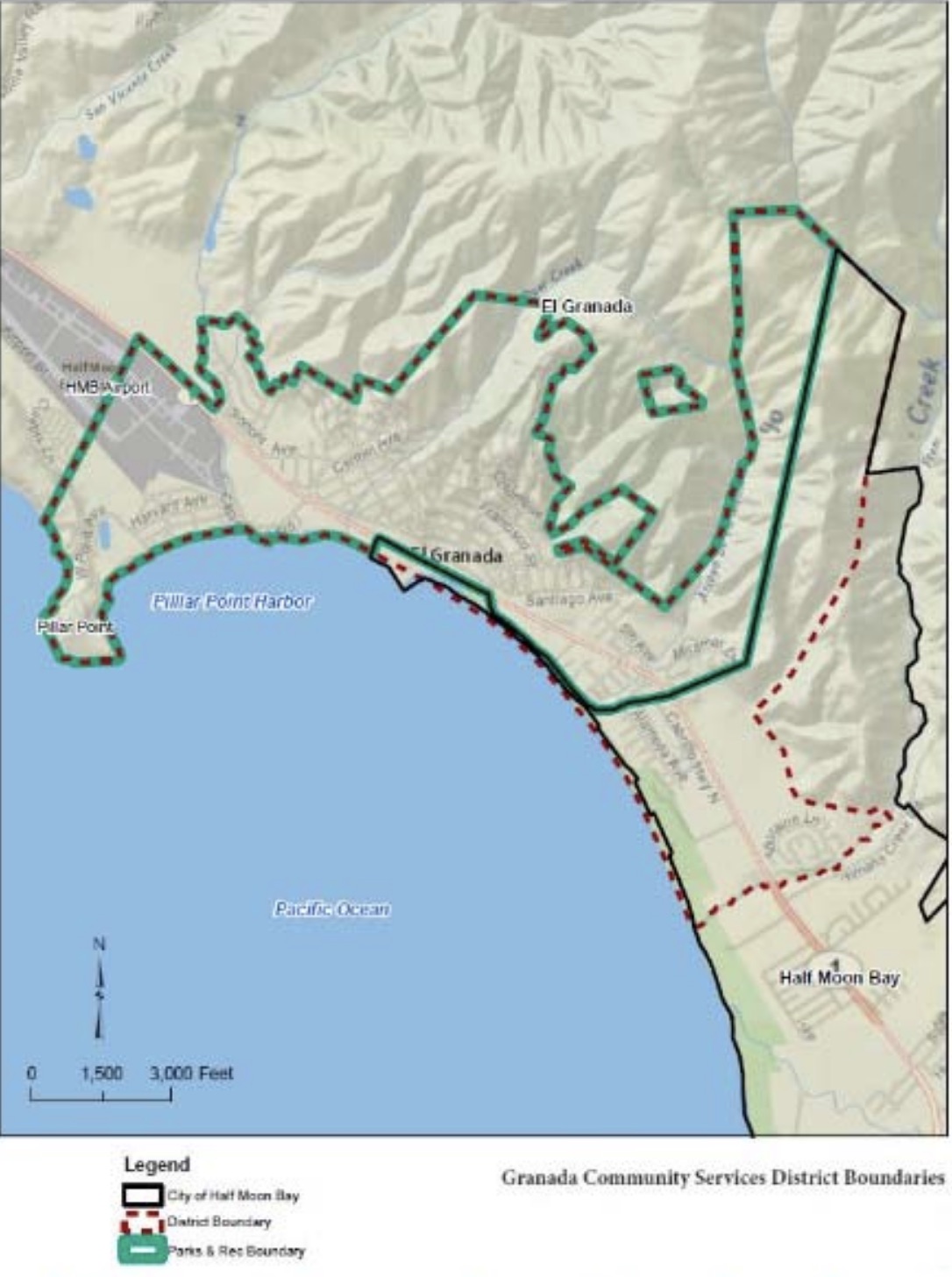 Coastside Water and Sewer Jurisdiction Map Comparison Study Session ...