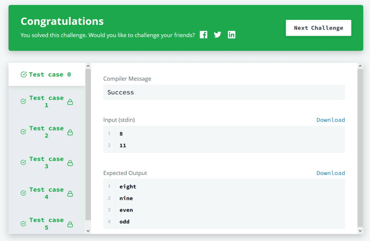 For Loop in C | HackerRank Solution - CodingBroz