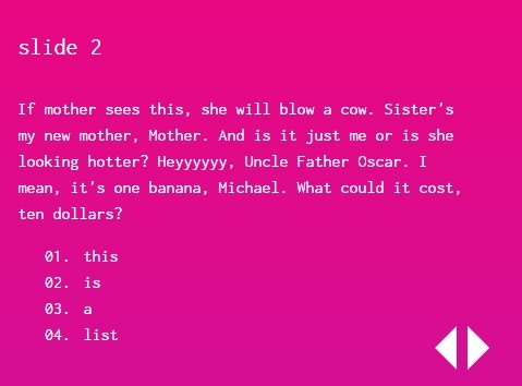 Fullscreen Html Presentation with Pure Vanilla JavaScript - vanillaJSslides | CSS Script