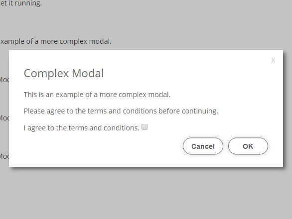 Customizable Modal Dialog Javascript Library Simple Modaljs Css Script 0648