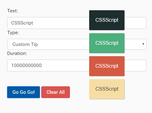 Pure JavaScript Library For Clean Toast Notifications - prophet.js ...