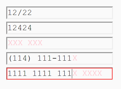 10 Best Input Mask Plugins In JavaScript | jQuery Script