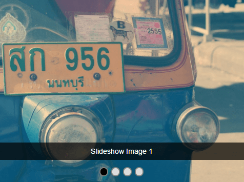 Basic Responsive Slideshow In Vanilla JavaScript And CSS3 | CSS Script