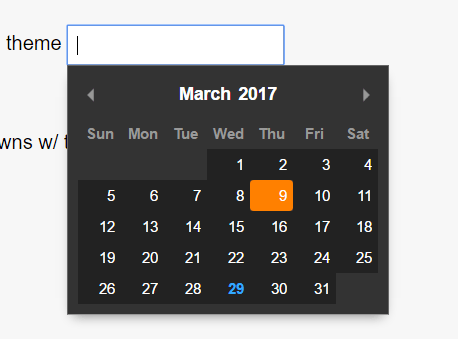 Tiny Dependency-free Date Picker JS Library - Pikaday | CSS Script