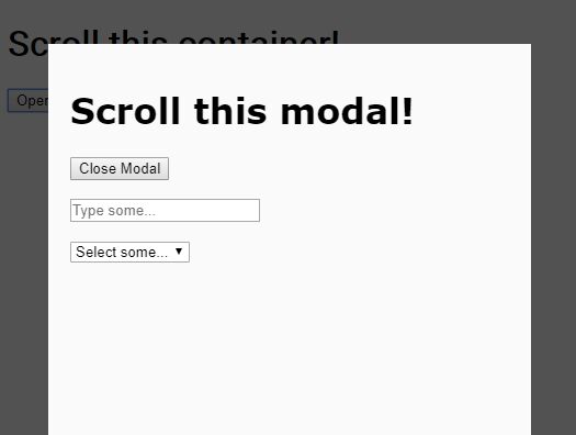 Lock Scrolling Of A Web Page Scroll Lock Css Script