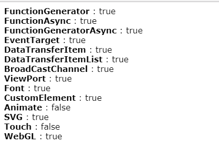 Minimal Browser Feature Detection In Pure JavaScript - BrowserFeatures.js | CSS Script